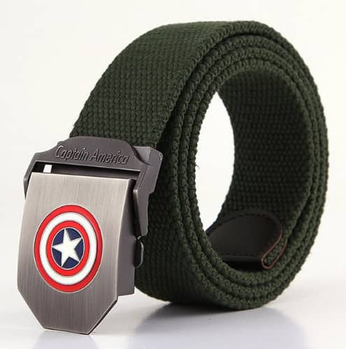 Captain America Logo Belt and Buckle (10 Variants) – REAL INFINITY WAR