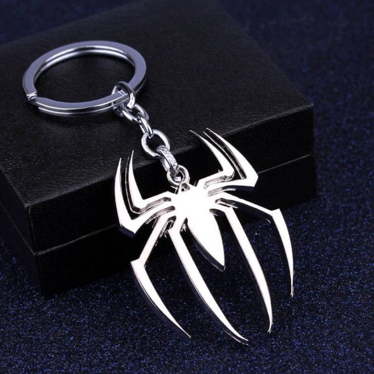 Spiderman Venom Logo Keychain (2 Variants) – REAL INFINITY WAR