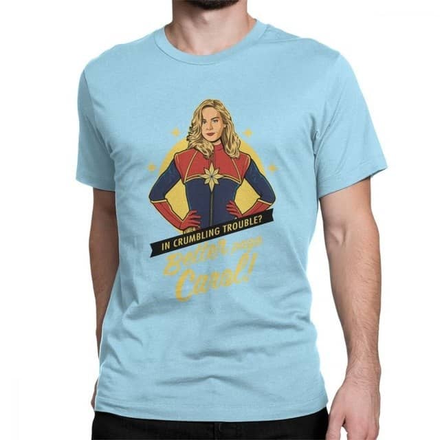 Captain Marvel Mens T-Shirt (20 Variants) – REAL INFINITY WAR